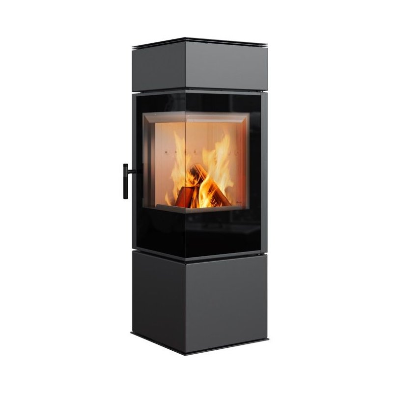 Terästakka STOVE SELF CLOSING STOVE THOR Ø 150 8 KW - Kratki