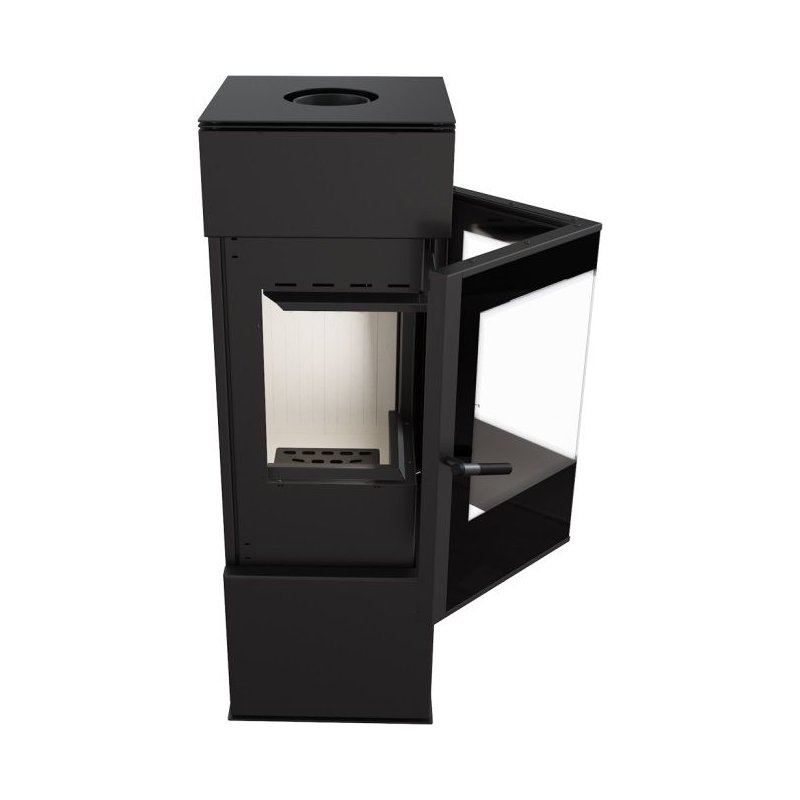 Terästakka STOVE SELF CLOSING STOVE THOR Ø 150 8 KW - Kratki